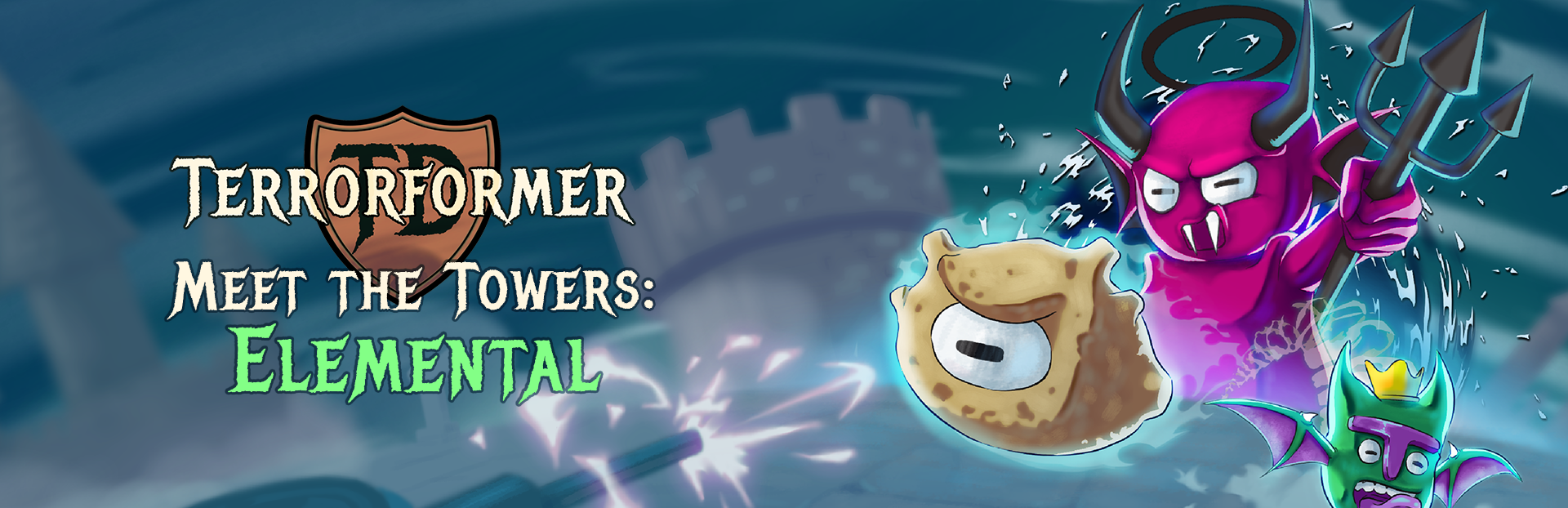 Terrorformer TD - Meet the Towers: Elemental - onewinter games